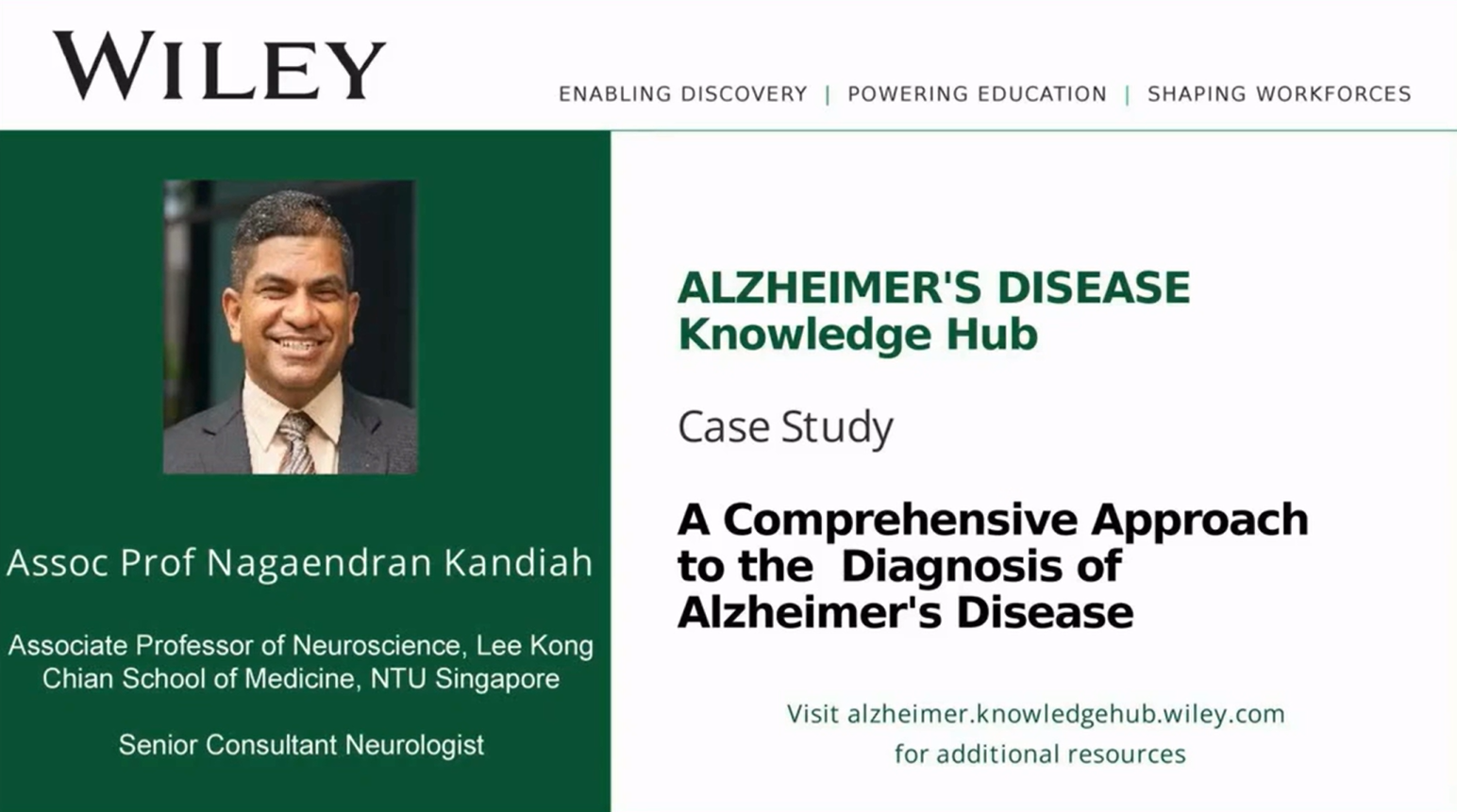 A Comprehensive Approach to Alzheimer's Diagnosis - Alzheimer’s Disease Resources for Healthcare ...